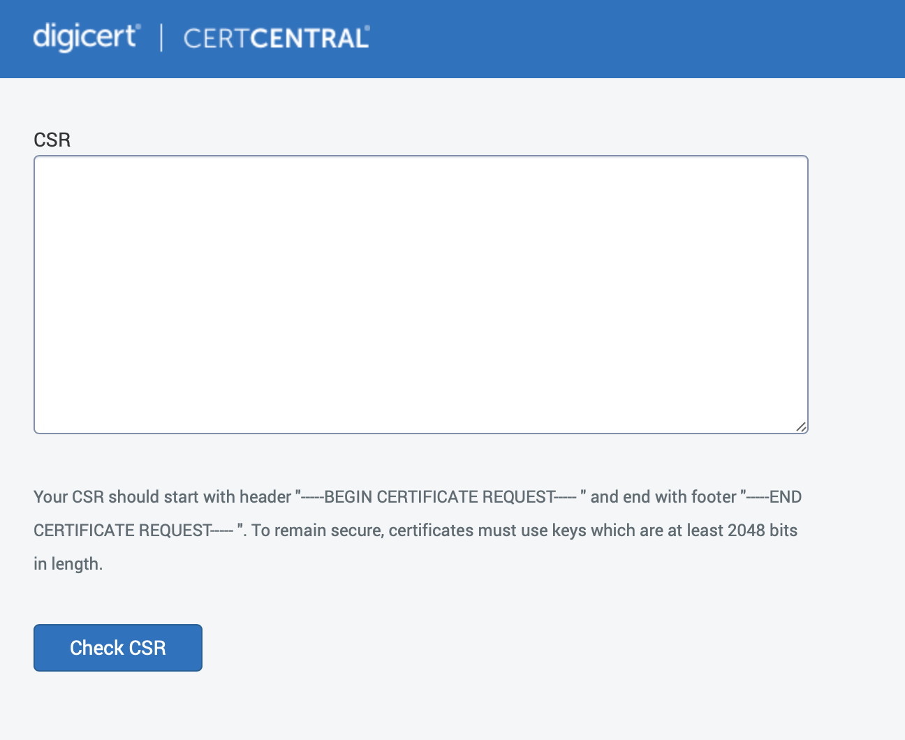 CSR Checker - Check your CSR - Net++ technology SSL certificate